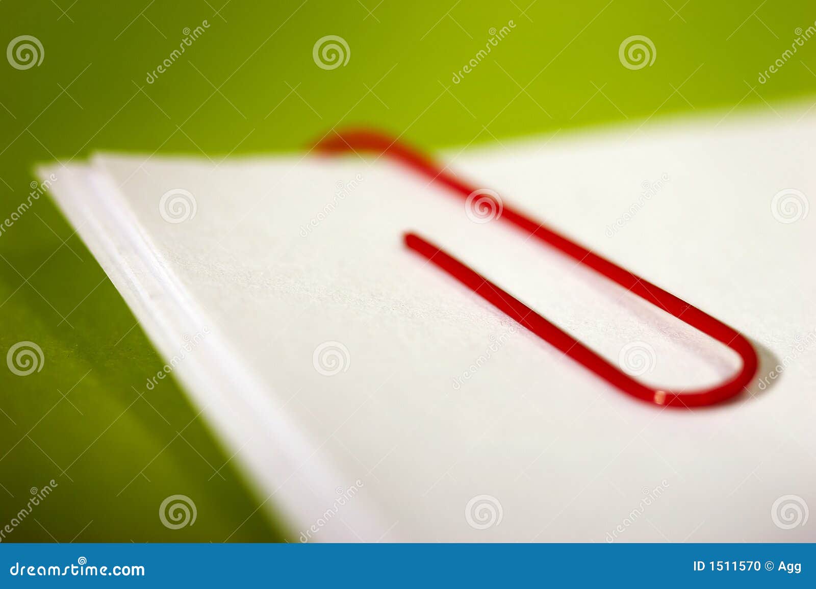 Paperclip stock photo. Image of together, office, paperclip - 1511570