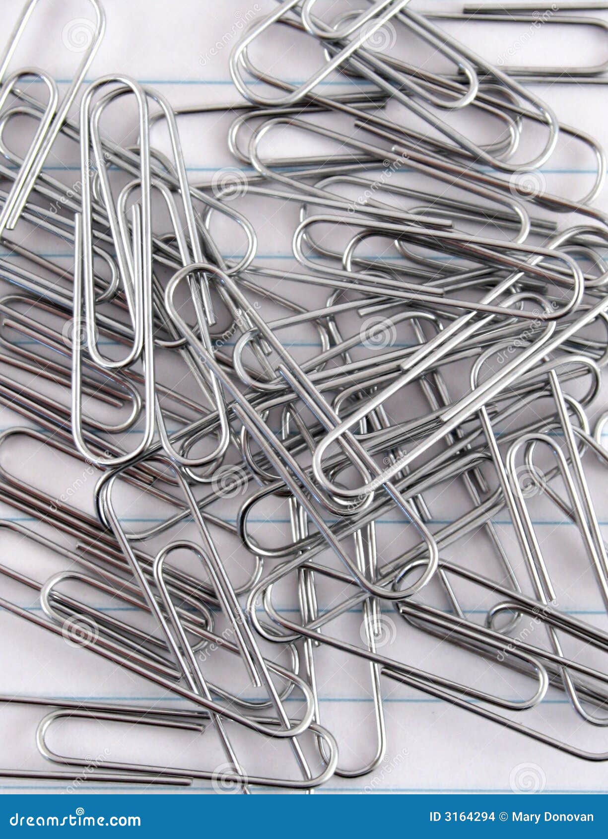 Paperclip stock photo. Image of paperwork, tool, fasten - 3164294