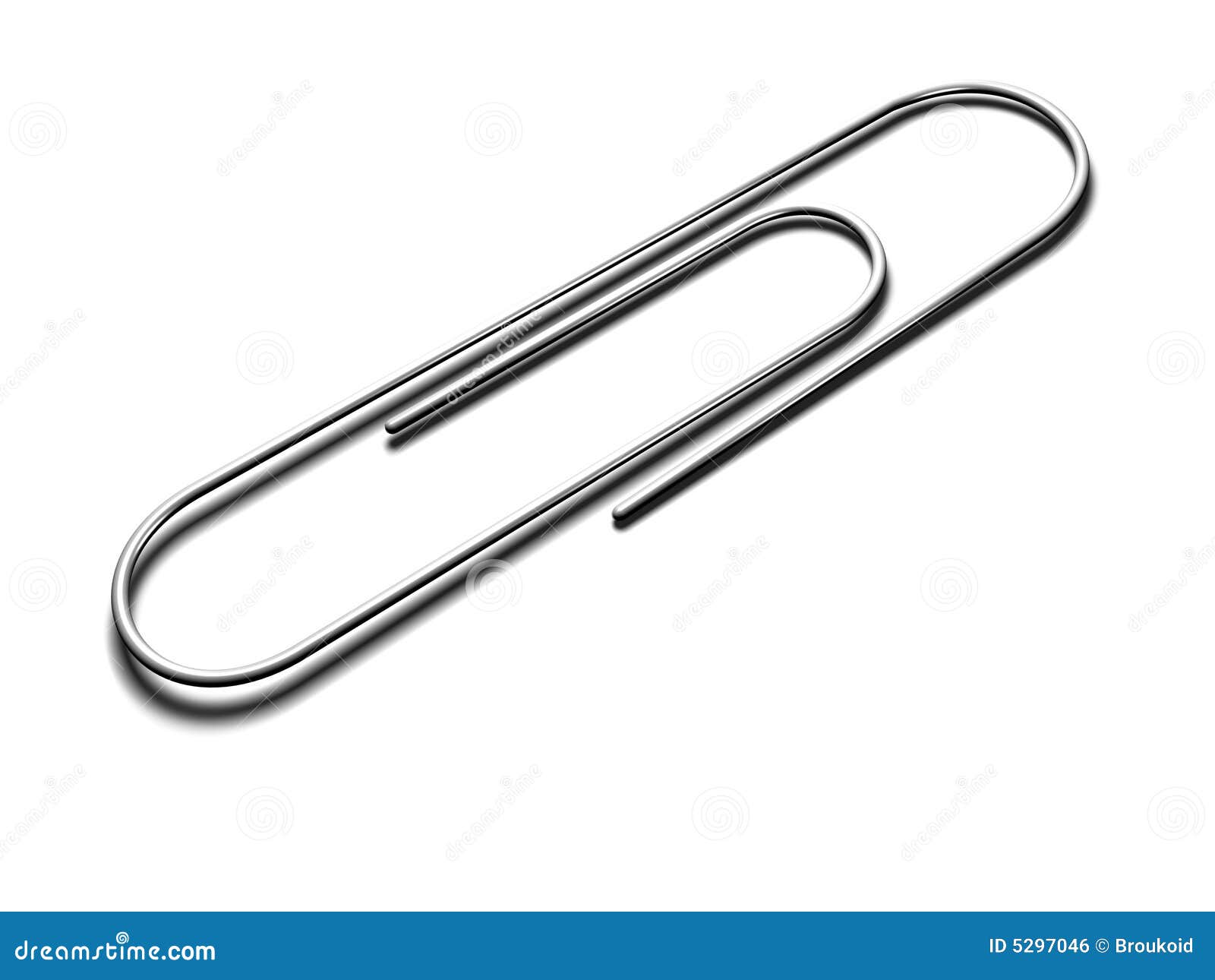 Paperclip Stock Photo | CartoonDealer.com #5898852