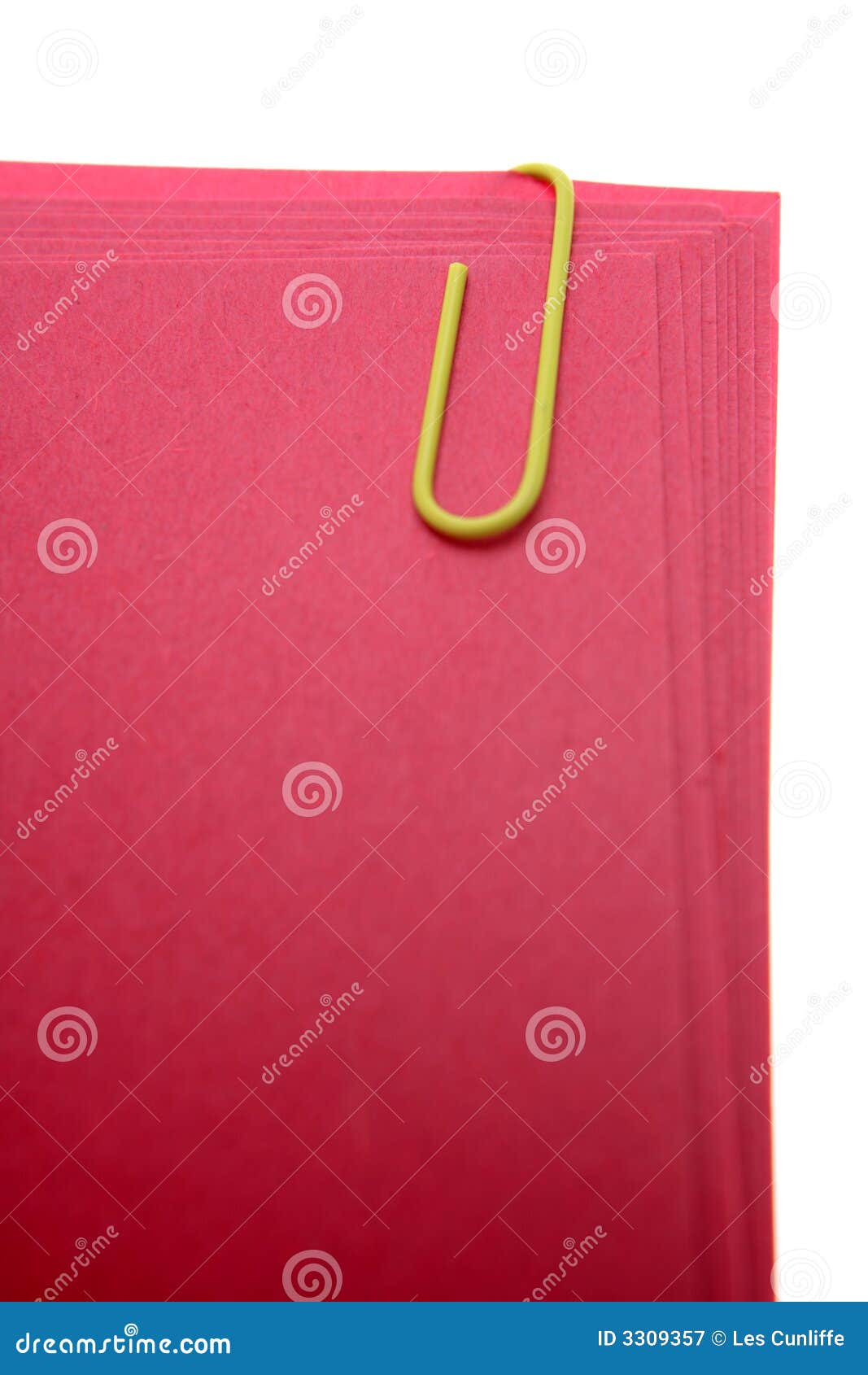 Paperclip & documenten stock afbeelding. Image of exemplaar - 3309357
