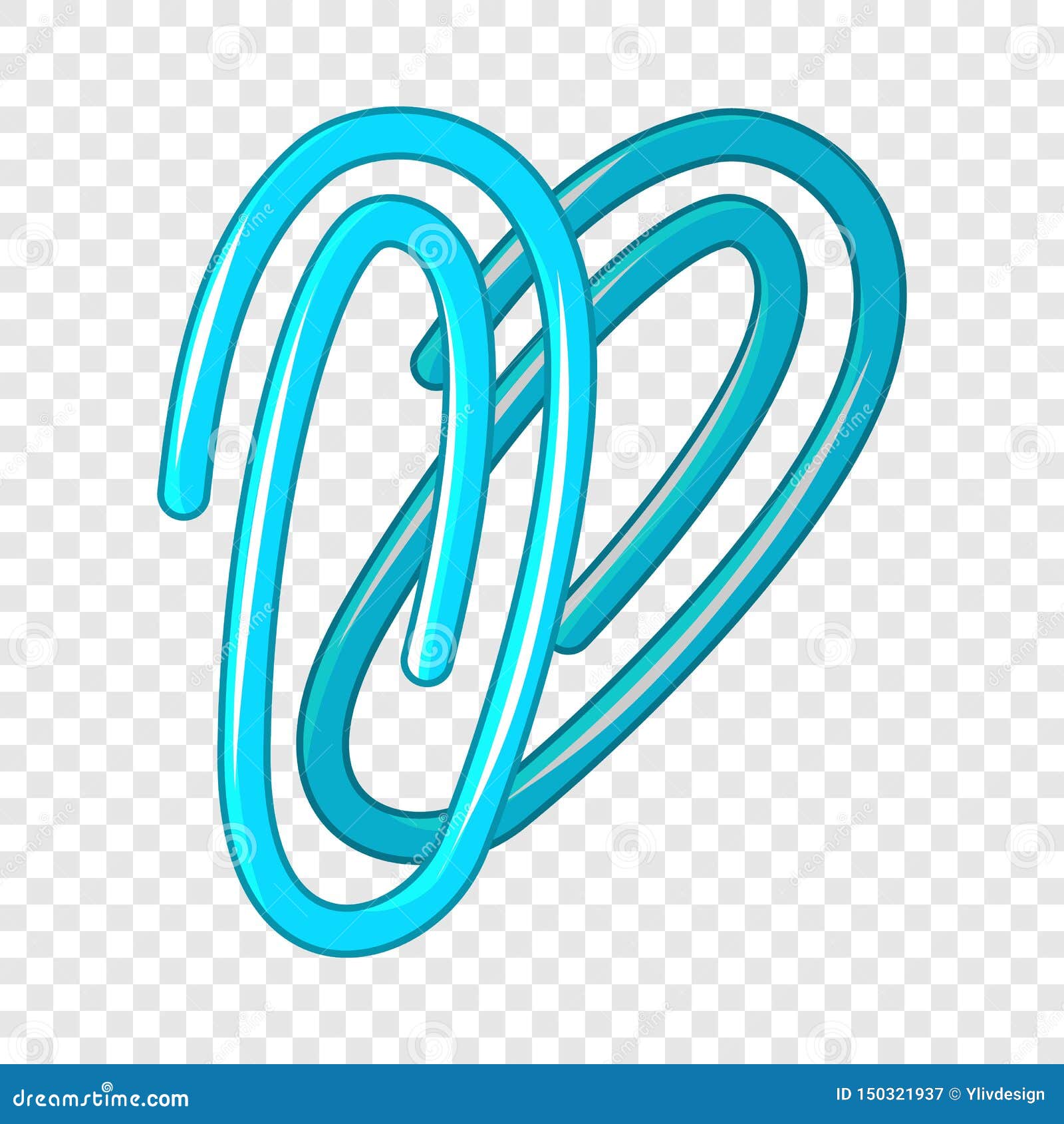 Paperclip Cartoon Character Set Collection Happy Stock Photo ...