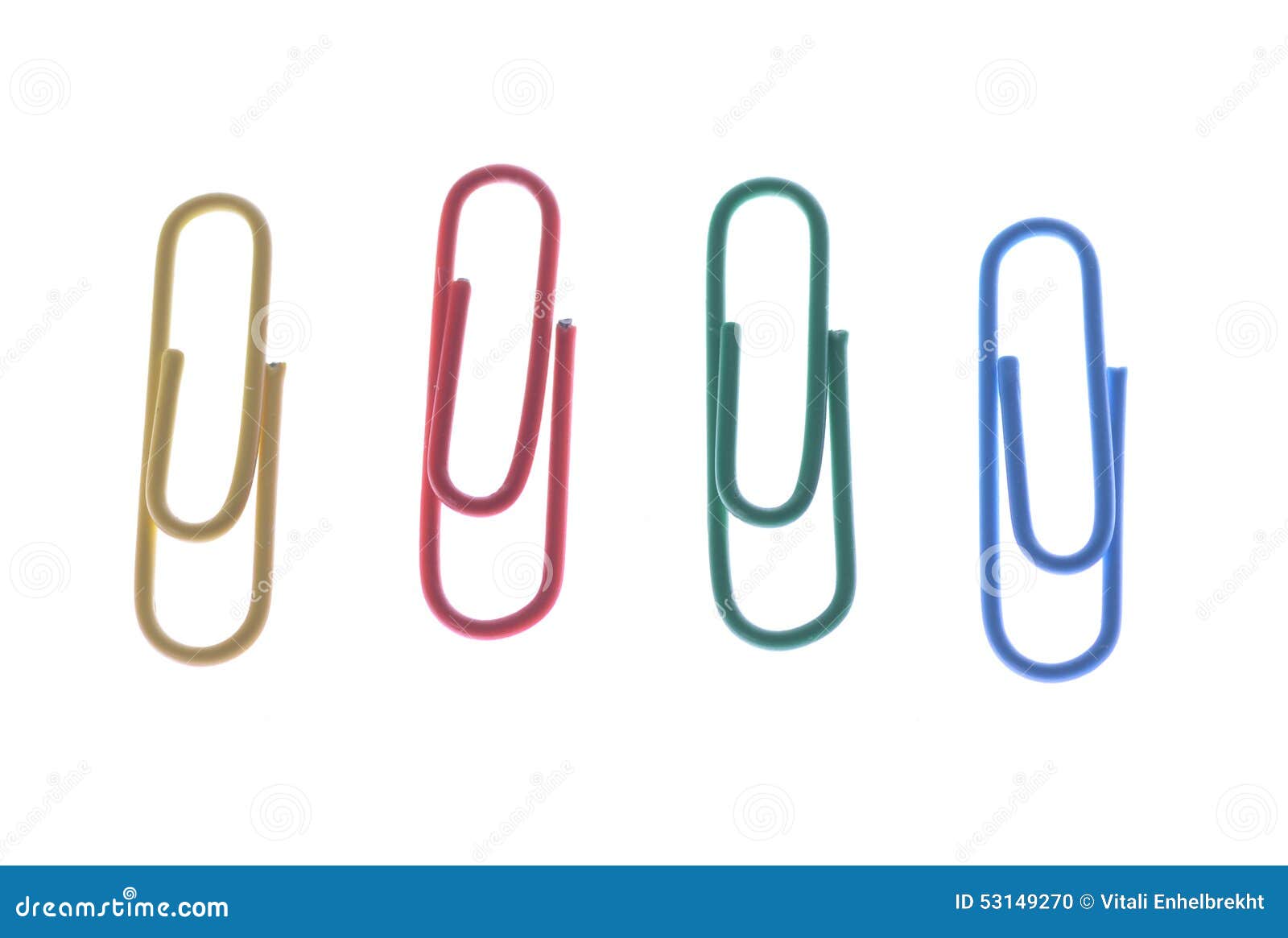 Paperclip stock photo. Image of supply, clip, group, business - 53149270