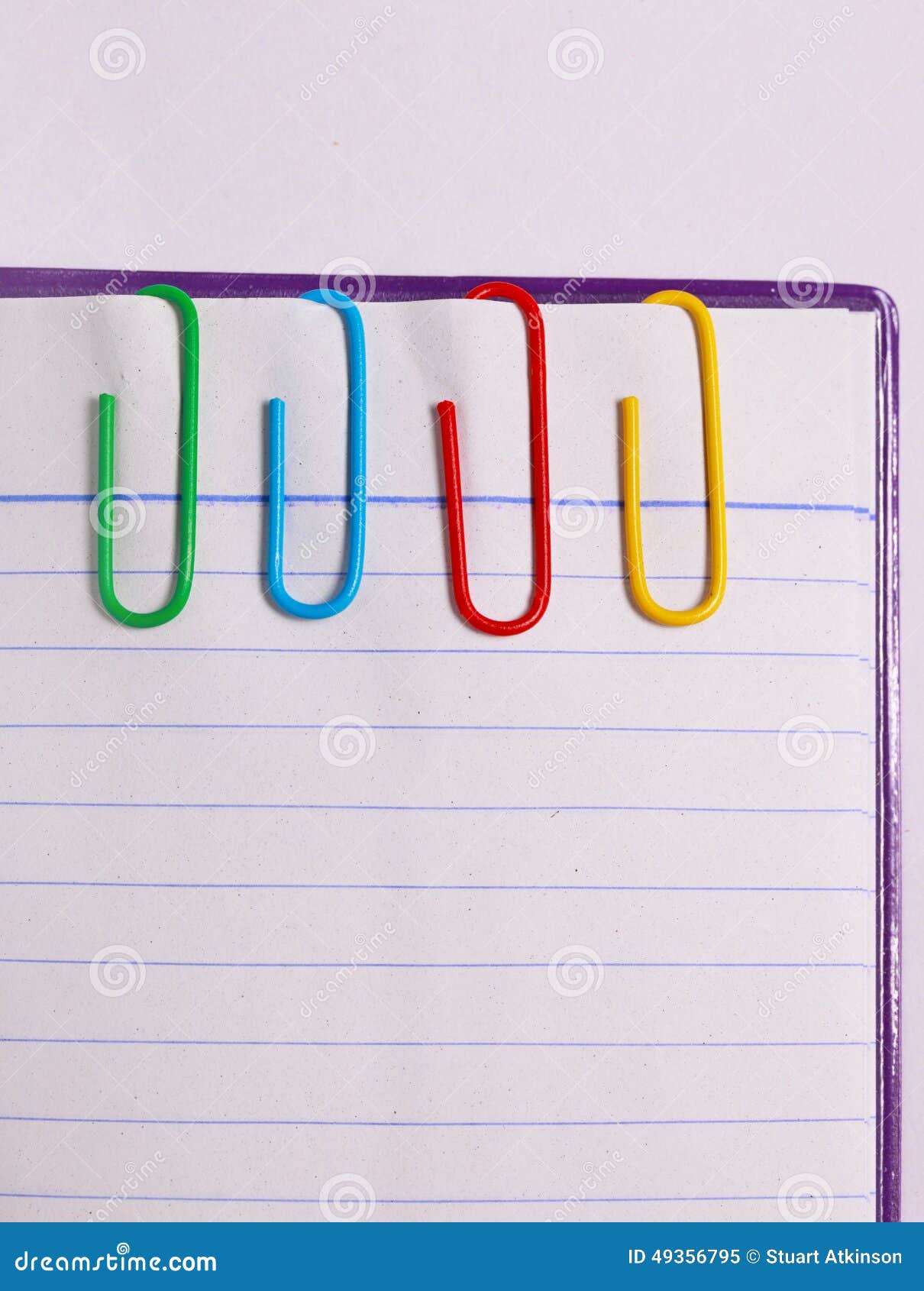 Paperclip stock image. Image of gadget, tool, stationery - 49356795