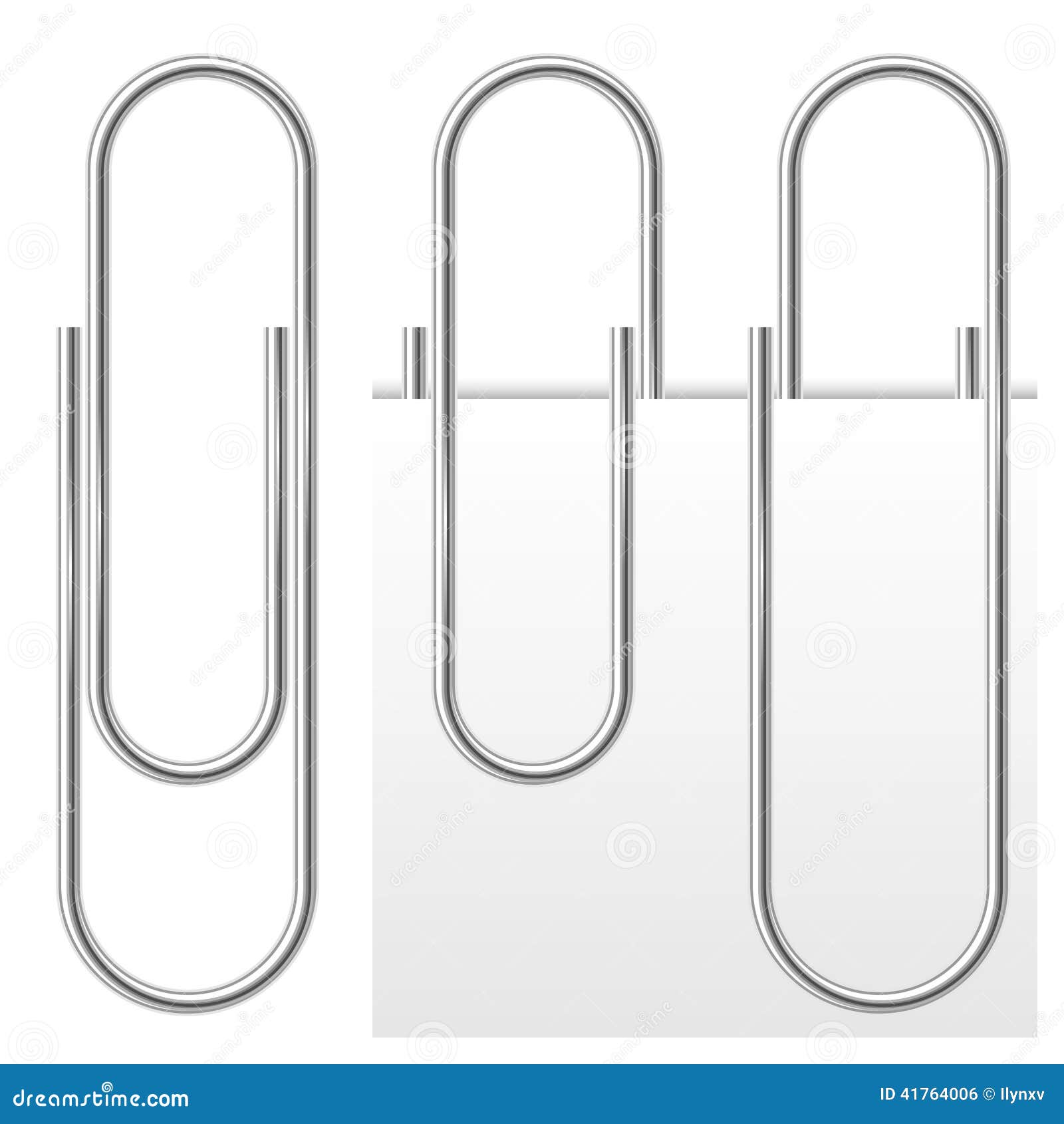 Paperclip Vector Illustration | CartoonDealer.com #41764006