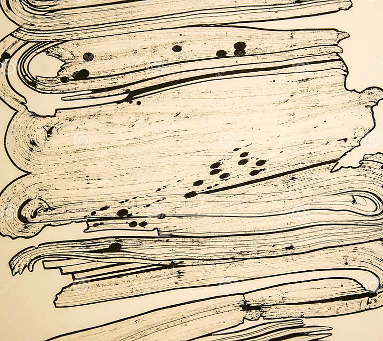 Papers with ink stock illustration. Illustration of graph - 176813882