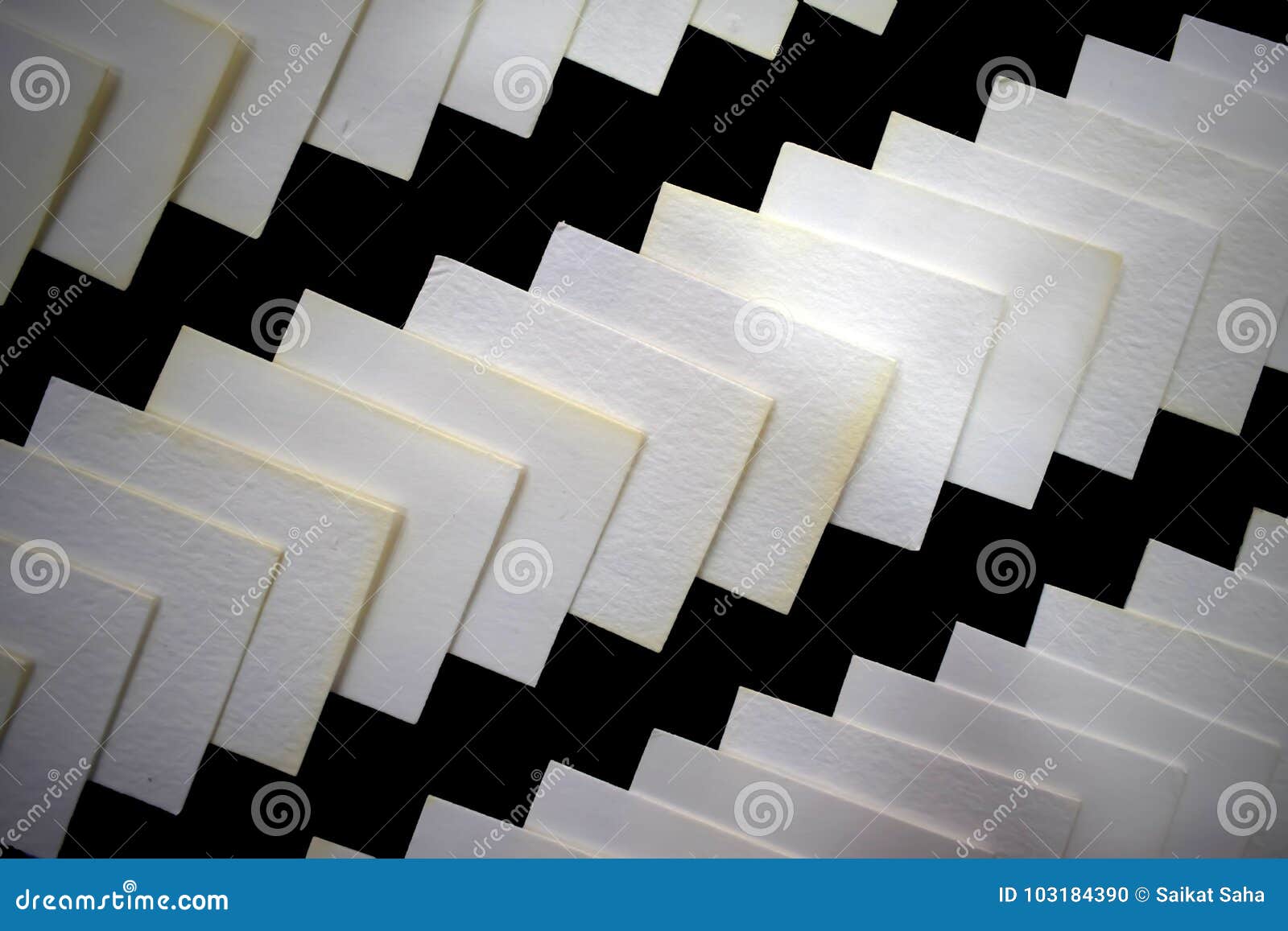 Papers Stack Pattern Side by Side Texture Stock Photo - Image of square ...