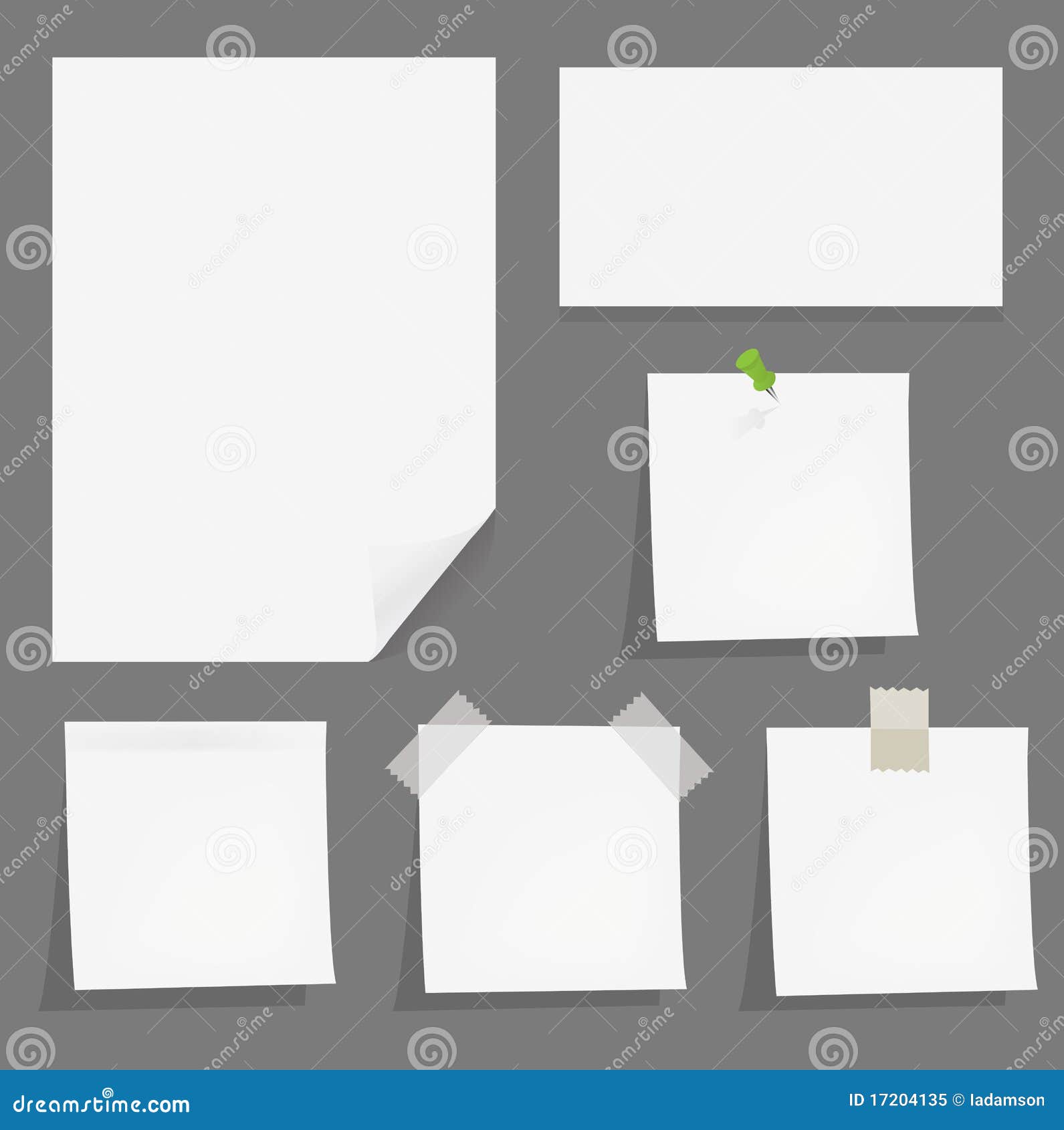 Papers. Vector stock vector. Illustration of announcement - 17204135