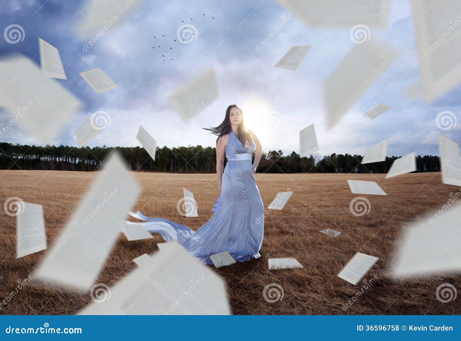 Papers and woman stock photo. Image of pages, book, portrait - 36596758