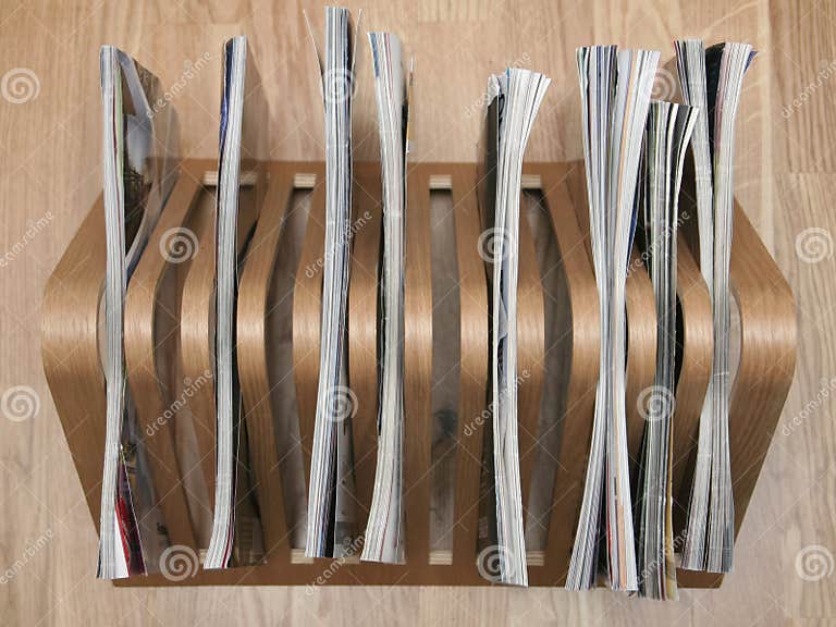 Paperstand stock photo. Image of article, organize, unread - 523100