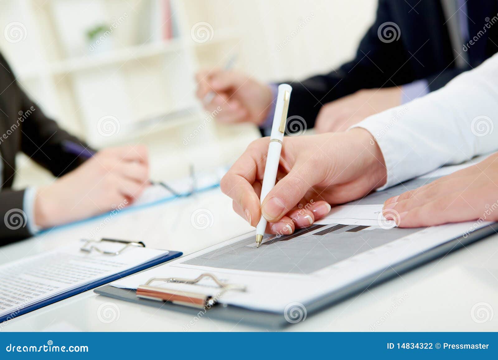 During paperwork stock photo. Image of holding, diary - 14834322