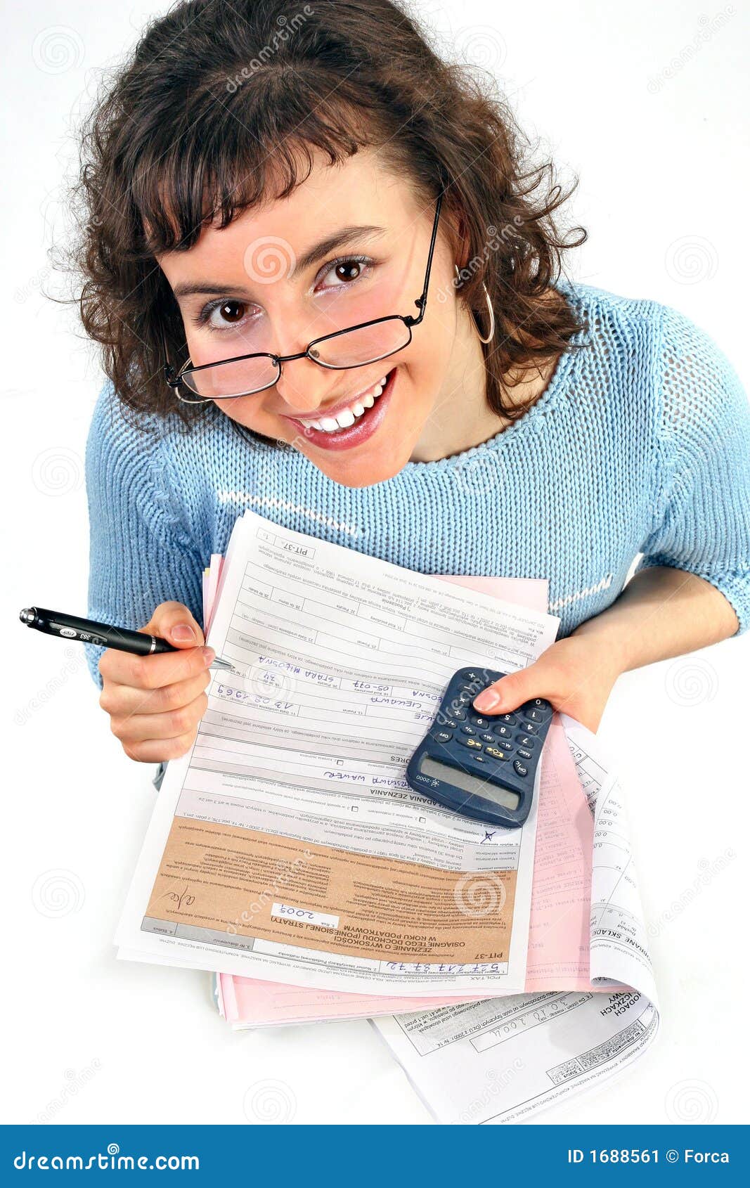 Paperwork stock image. Image of forms, paper, work, office - 1688561