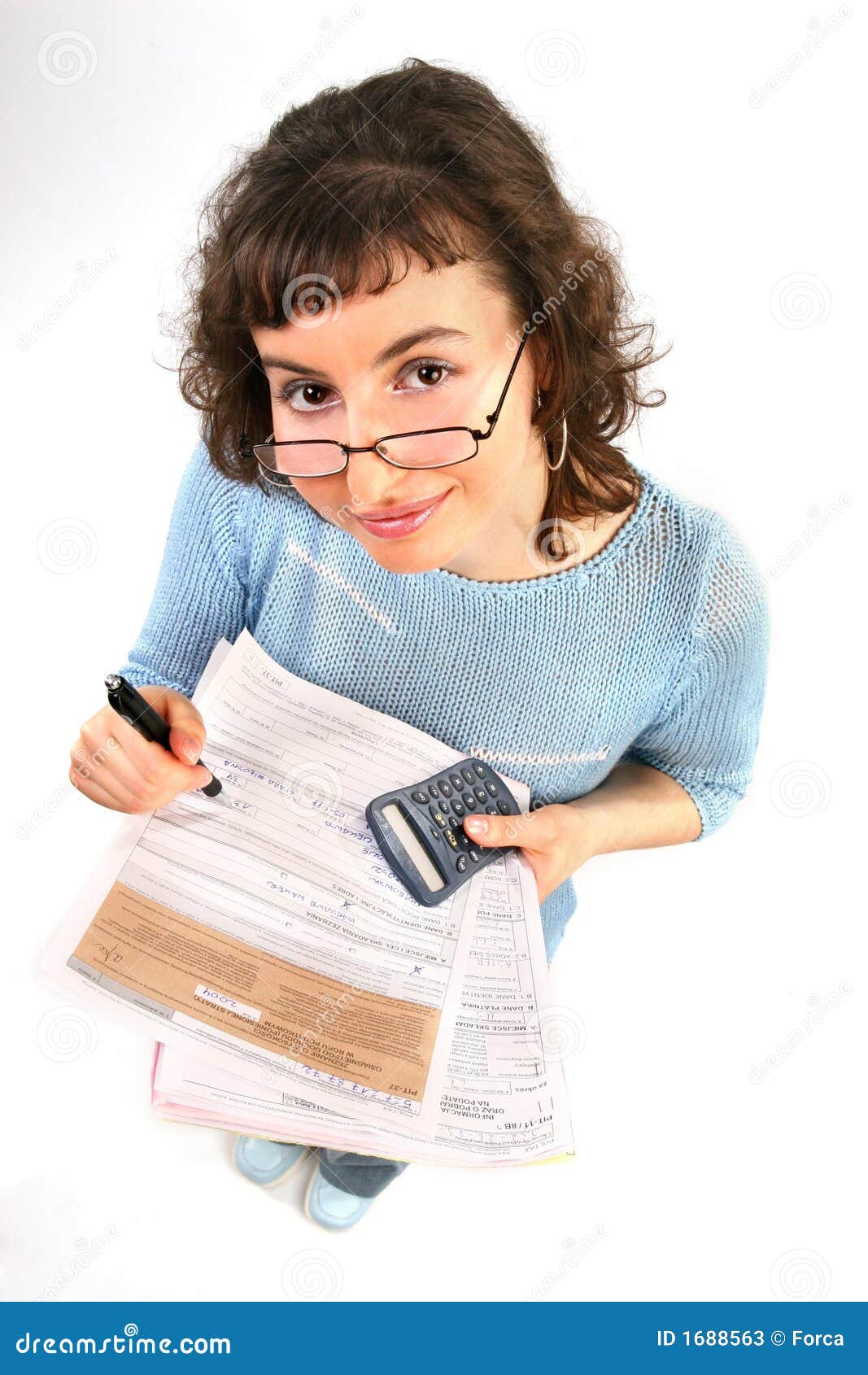 Paperwork stock image. Image of office, citizen, think - 1688563