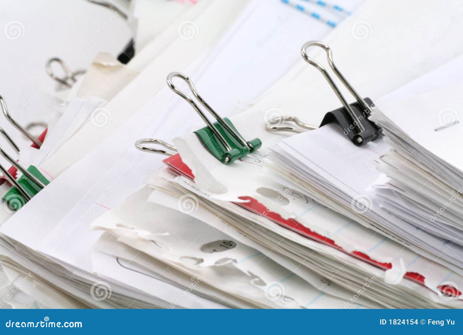 Paperwork stock photo. Image of finance, paperwork, stack - 1824154
