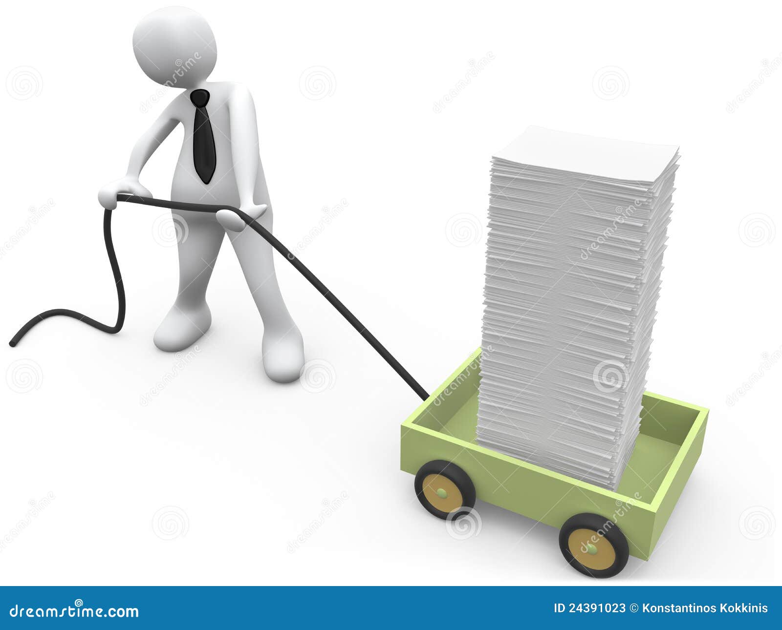 Paperwork Royalty-Free Stock Photo | CartoonDealer.com #24391023