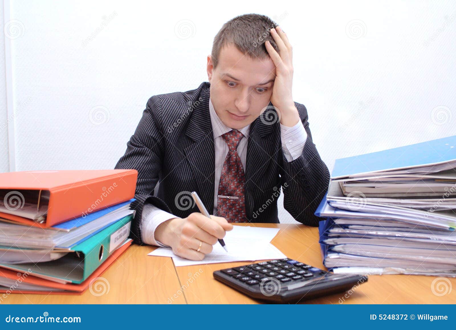 Paperwork stock photo. Image of business, exhaustion, bureaucracy - 5248372