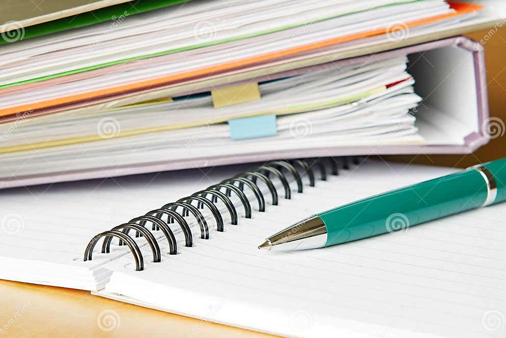 Paperwork stock image. Image of record, paperwork, filing - 8697495