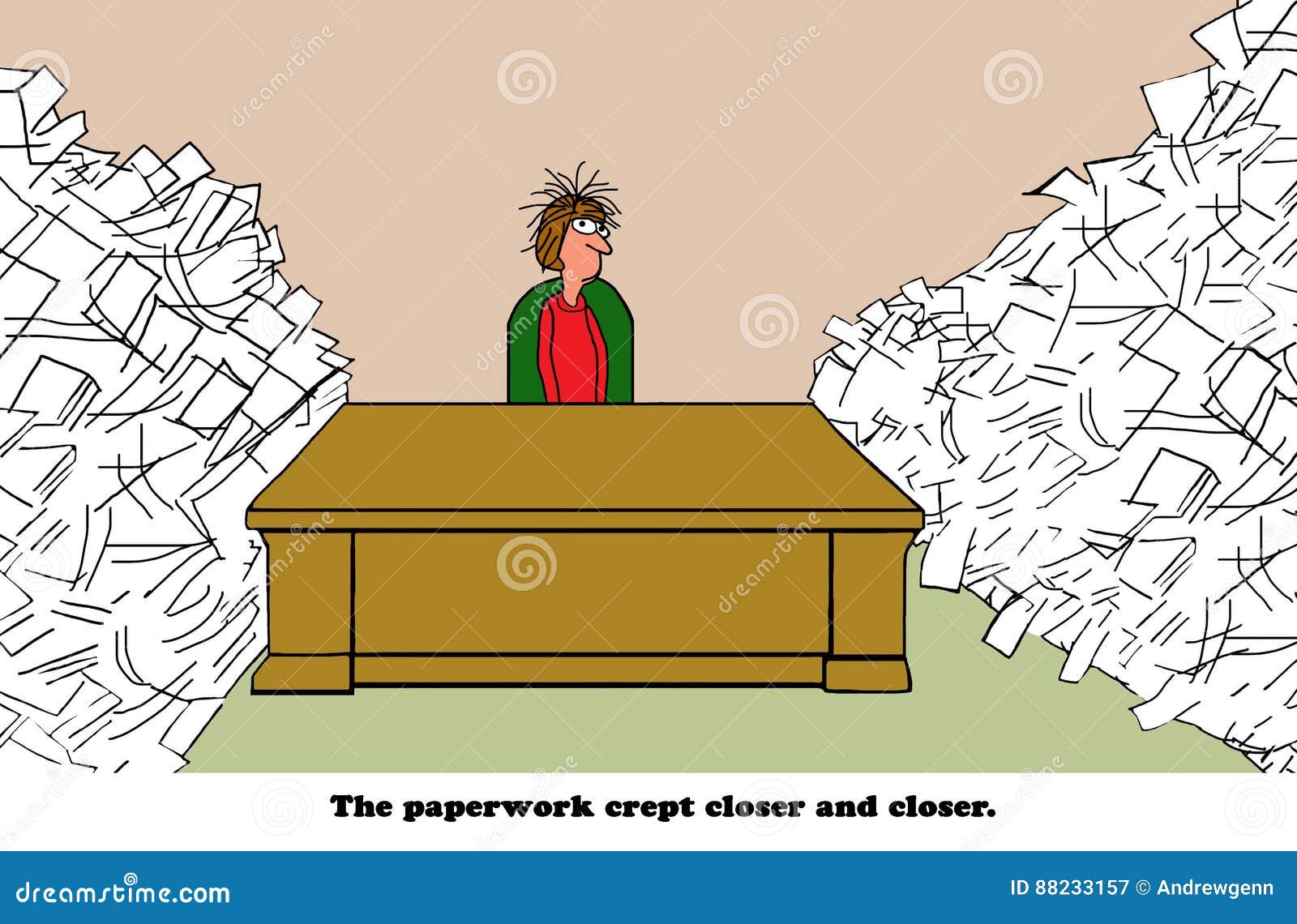 Paperwork Stock Image | CartoonDealer.com #88233157