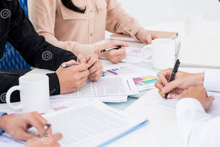 Paperwork day stock photo. Image of female, colleague - 28183770