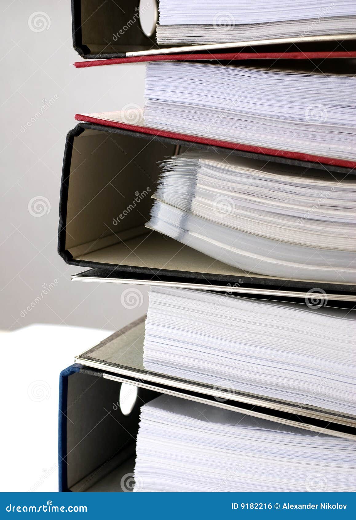 Paperwork - Folders 5 stock photo. Image of career, file - 9182216