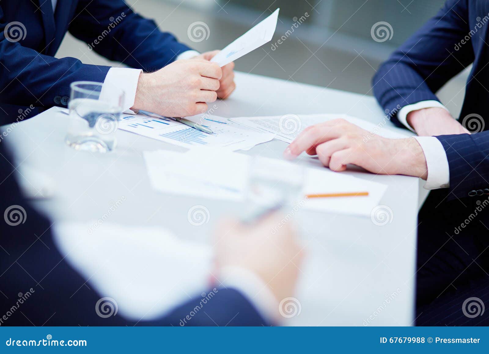 Paperwork stock photo. Image of meeting, planning, hand - 67679988