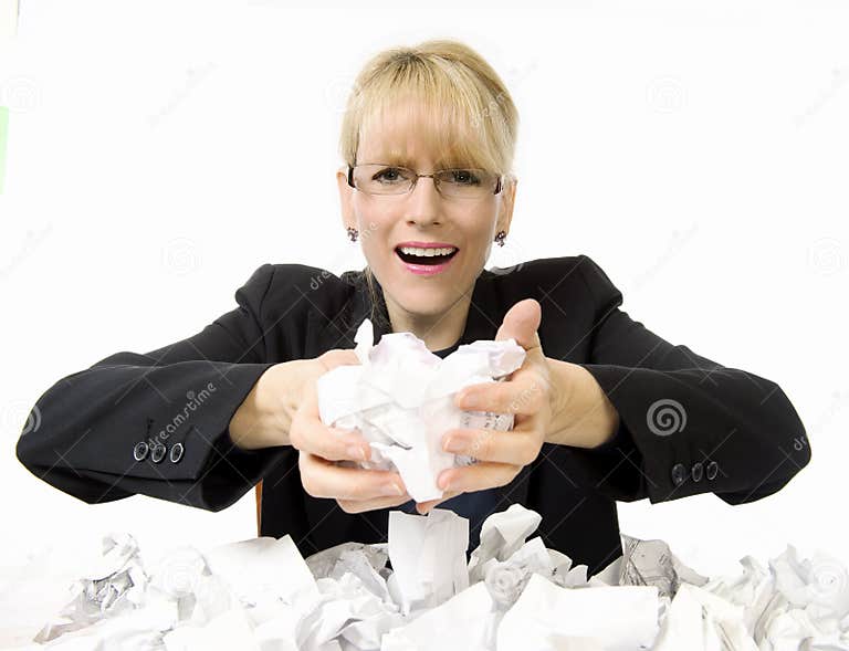 Paperwork, Paperwork Go Away! Stock Photo - Image of budget, liability ...