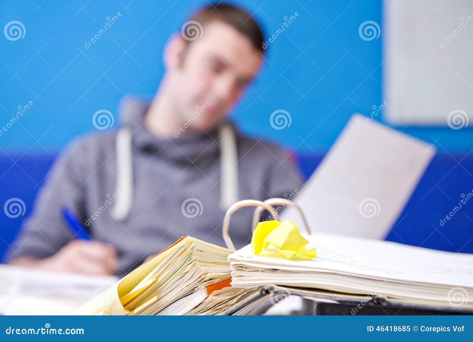 Paperwork stock image. Image of chaotic, office, staples - 46418685