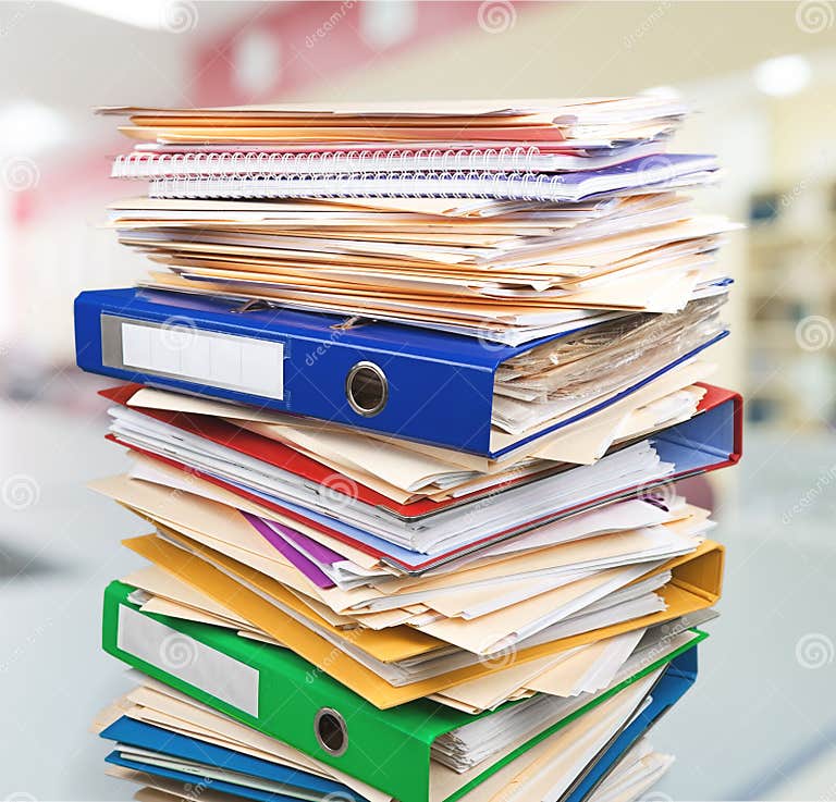 Paperwork stock image. Image of isolated, document, bureaucracy - 59990947