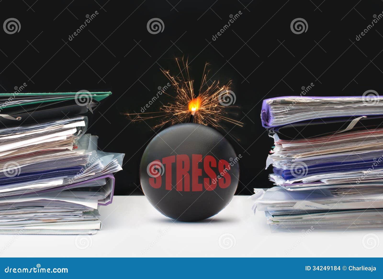Stress Bomb Stock Photo | CartoonDealer.com #40607376