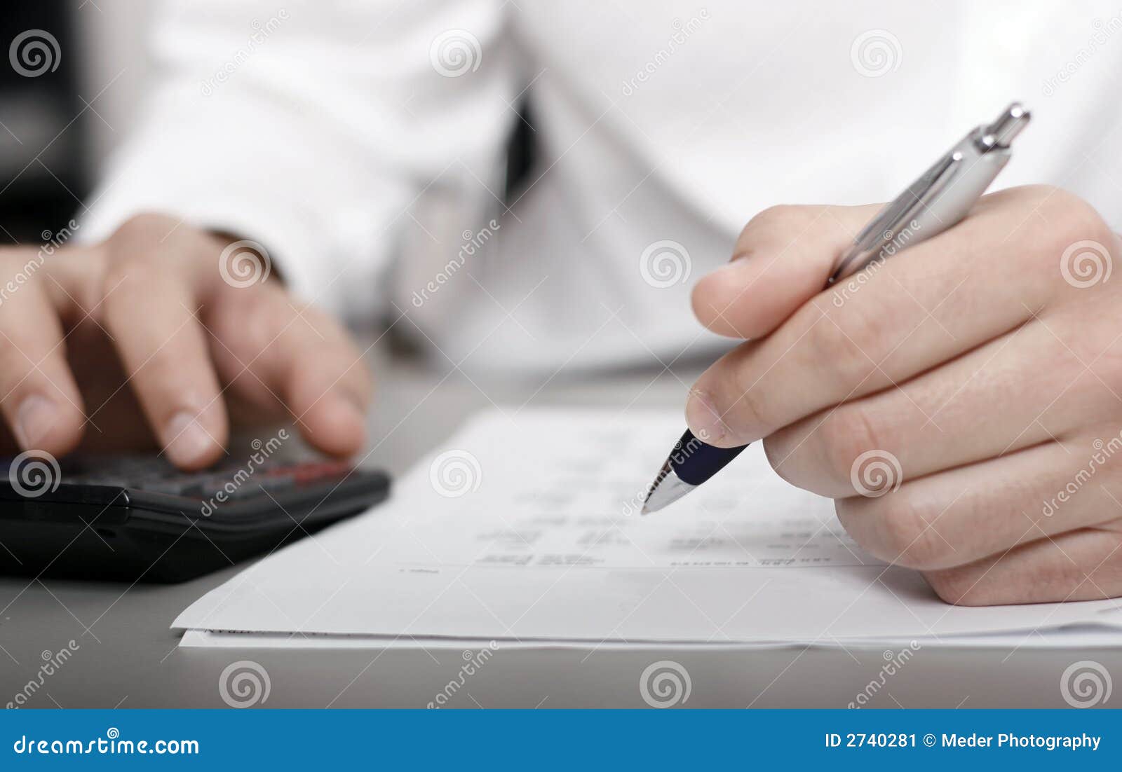 Paperwork, Tax, Money and Bank Stock Image - Image of manager, loan ...