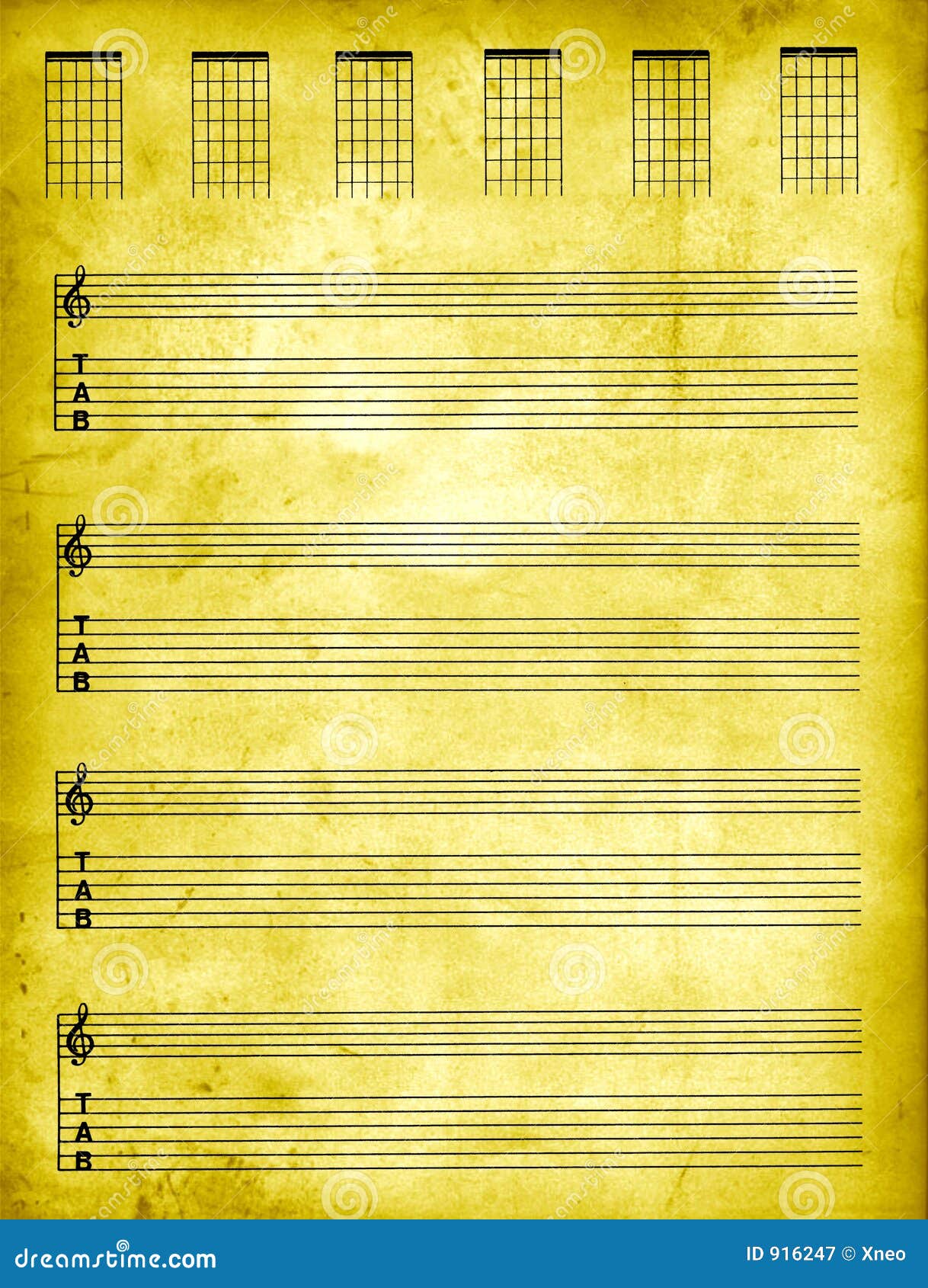 Papier De Tablature De Parchemin Image stock - Image du pièce ...