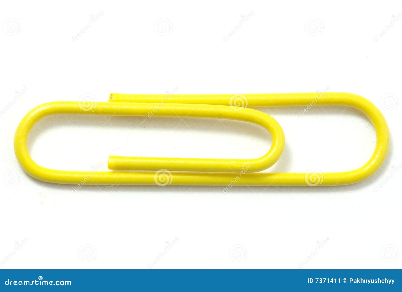 Papier-klem stock afbeelding. Image of achtergrond, één - 7371411