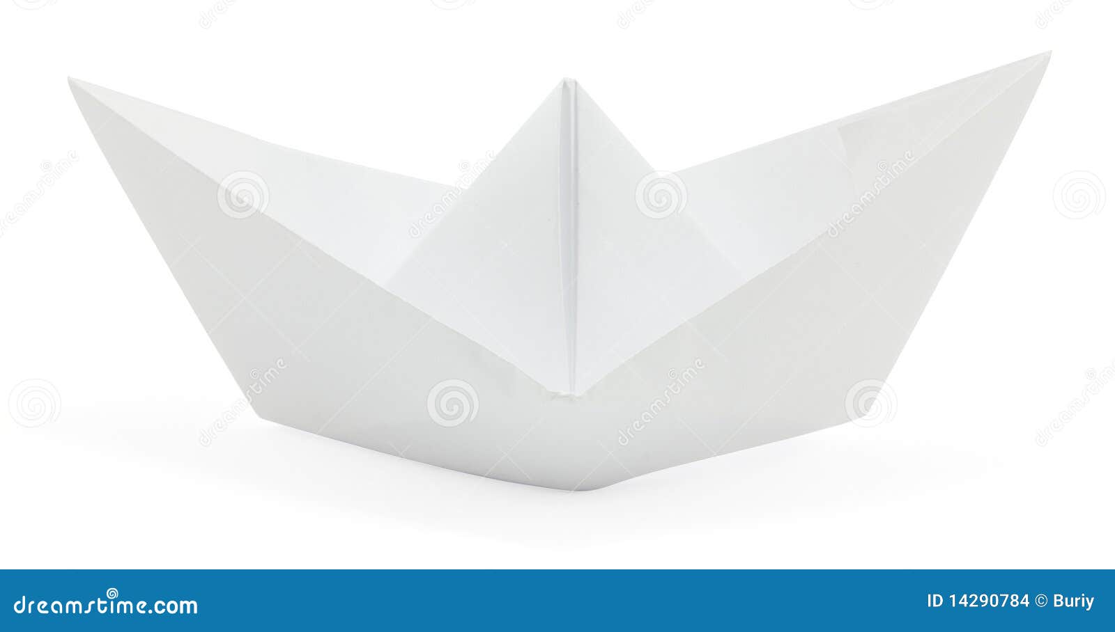 Papierboot stockfoto. Bild von luft, origami, papier - 14290784