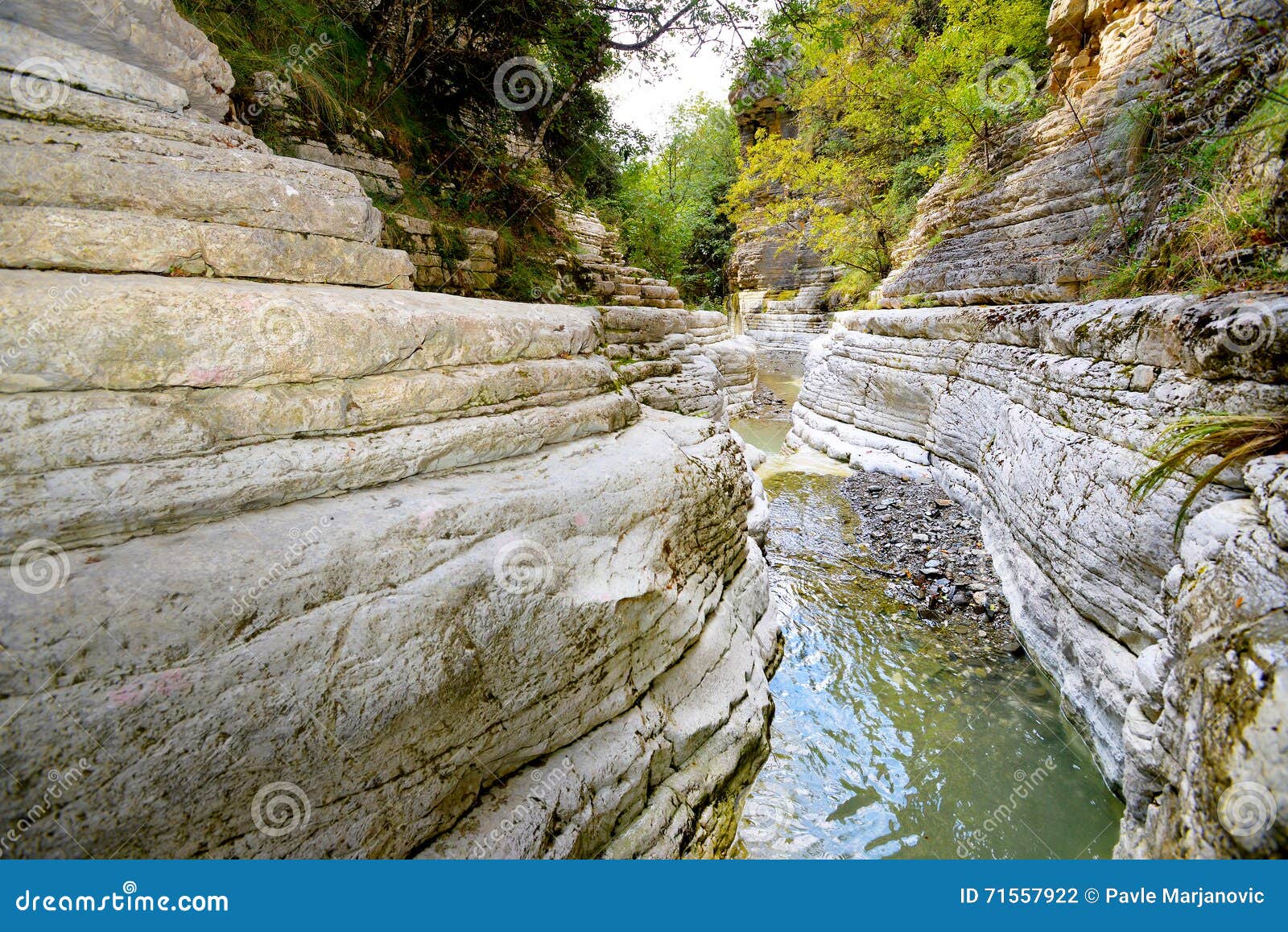 Papingo pools, Greece stock photo. Image of national - 71557922