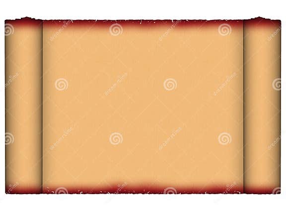 Papiro. Rotoli. illustrazione di stock. Illustrazione di bandiera ...