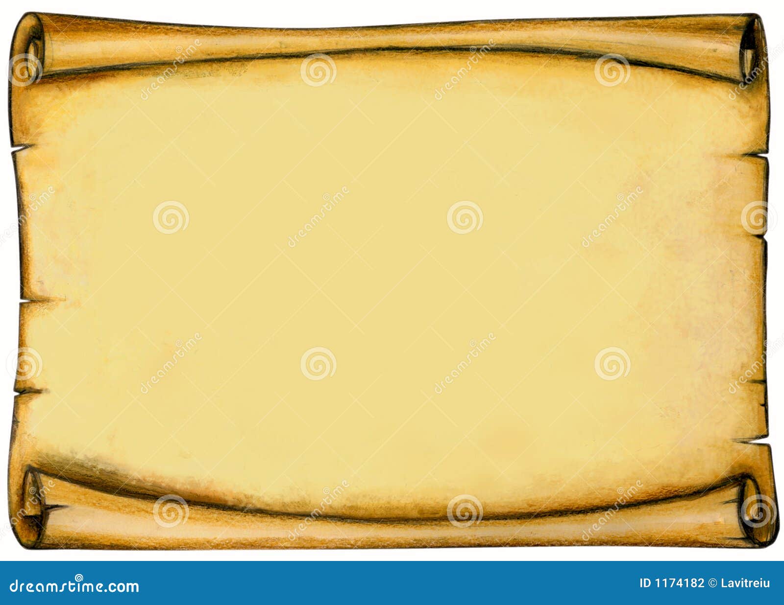 Papirus ilustracji. Ilustracja złożonej z papirus - 1174182