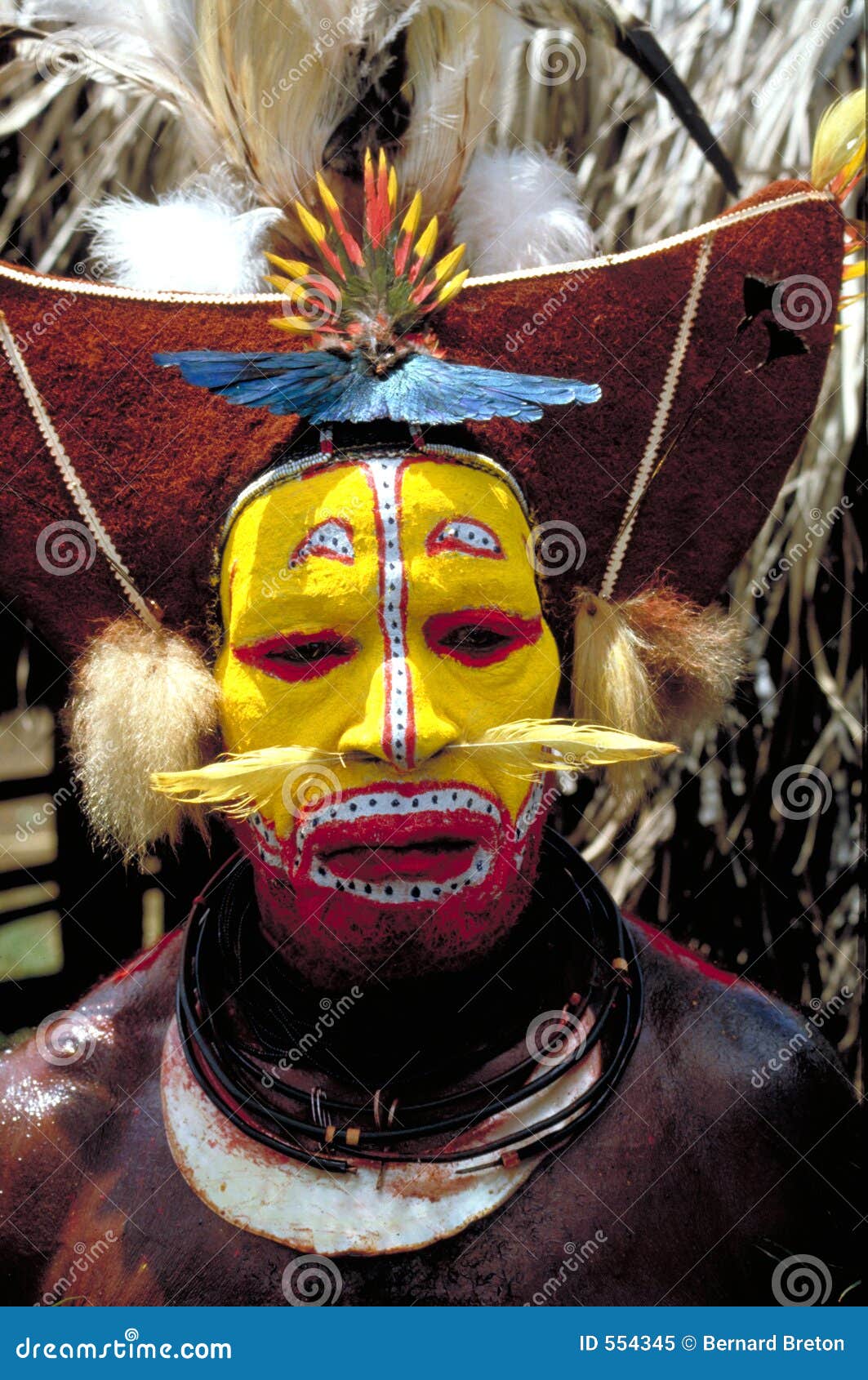 Papoea-Nieuw-Guinea redactionele afbeelding. Image of etnisch - 554345