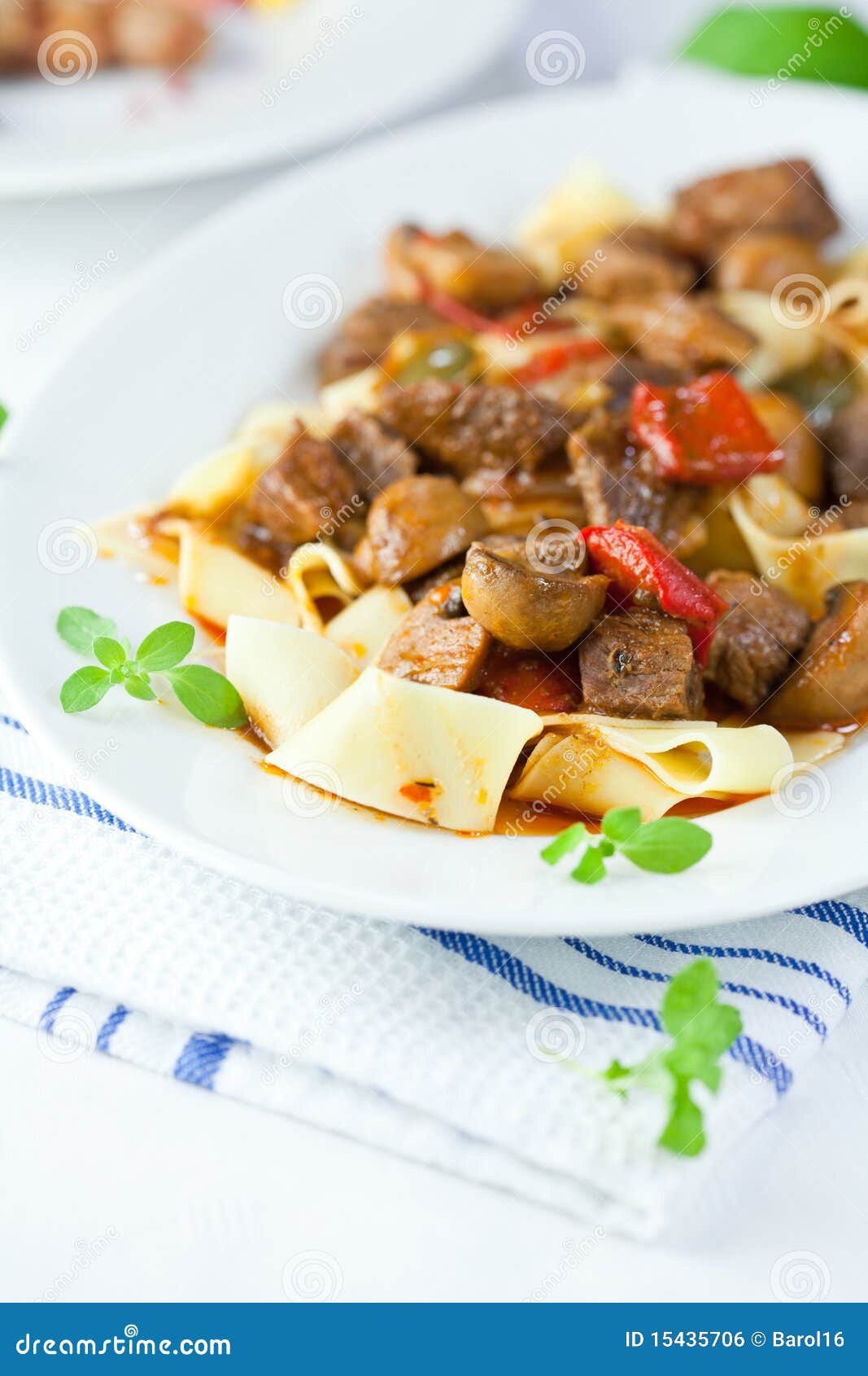 Beef Goulash With Mashed Potato - Traditional Serbian Dish Teleci Gulas ...