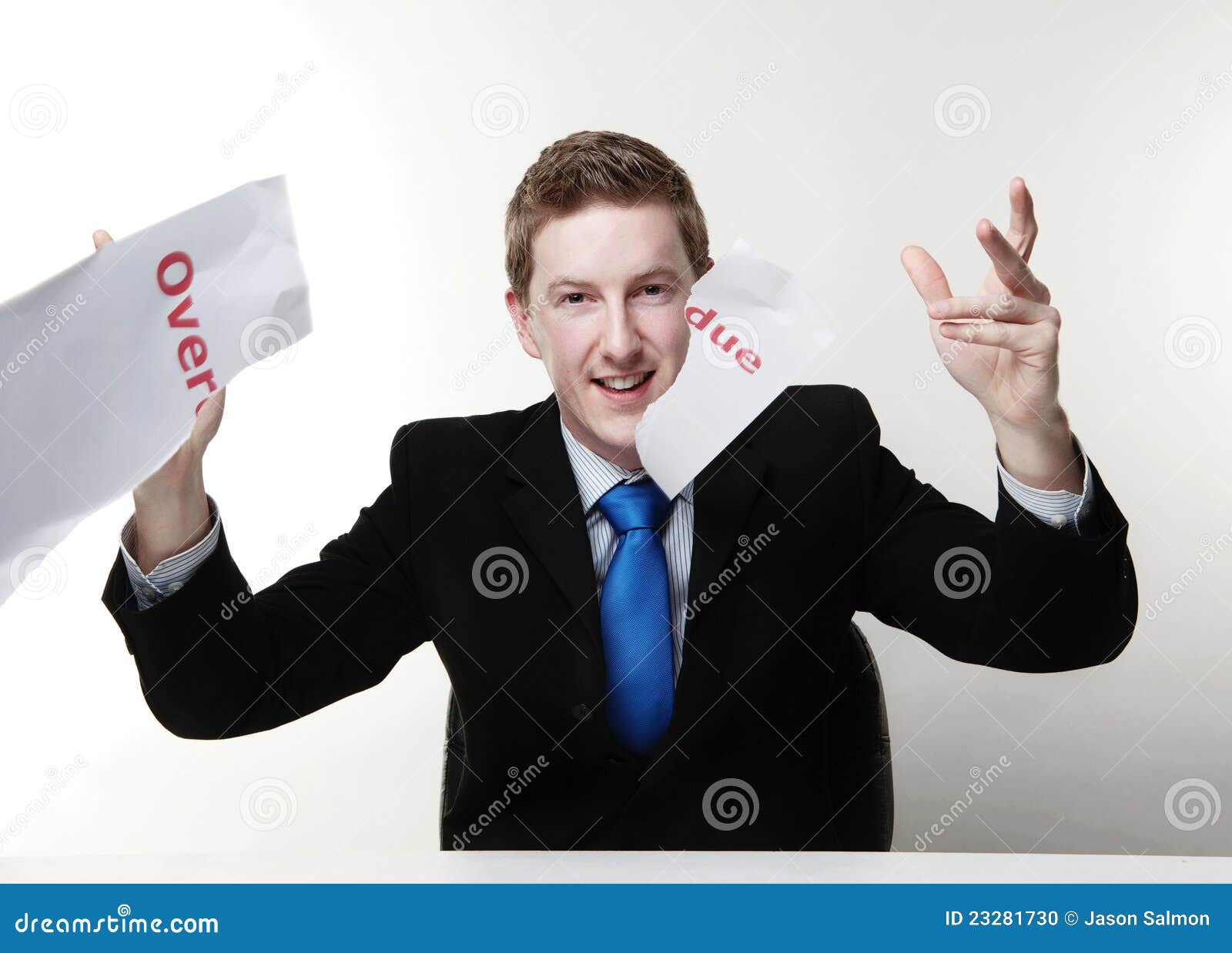 Papper work stock photo. Image of frustration, male, exhausted - 23281730