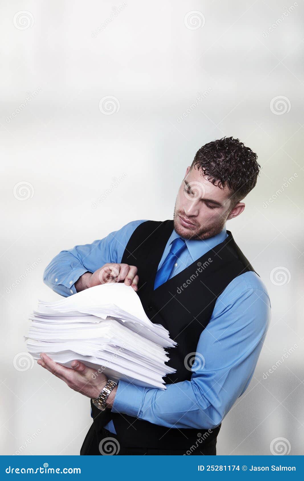 Papper work stock photo. Image of professional, files - 25281174