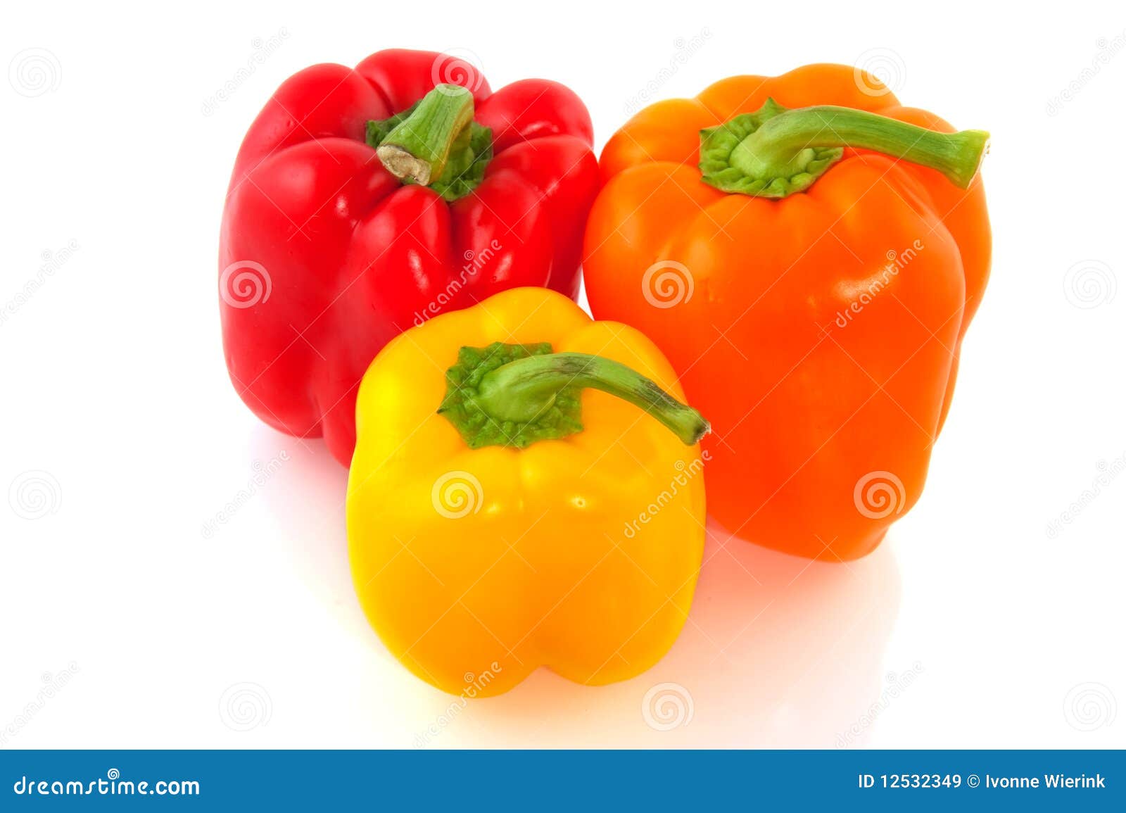Paprika mix stock image. Image of vegetables, three, colorful - 12532349