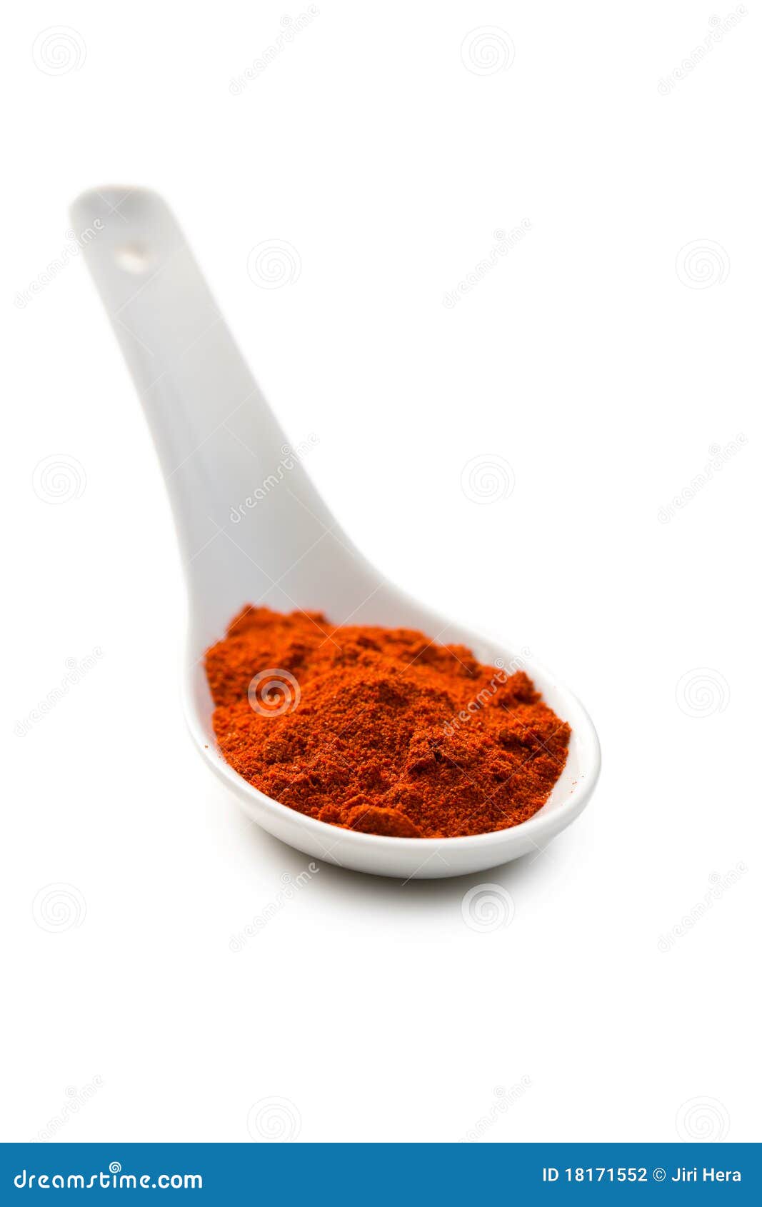 Paprika powder stock photo. Image of kitchen, pile, isolated - 18171552