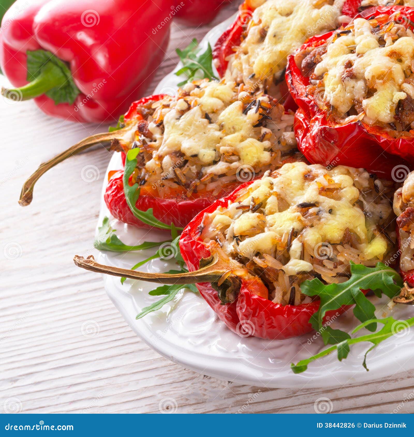 Paprika with rice fullly stock photo. Image of balkan - 38442826