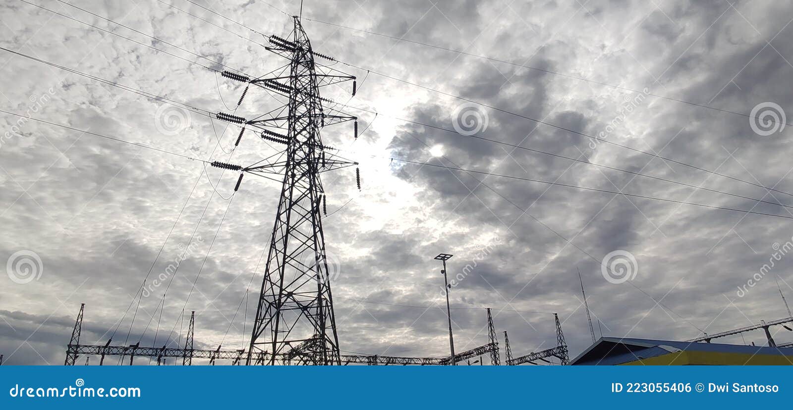 Papua Electric Transmission Network Stock Photo - Image of afternoon ...