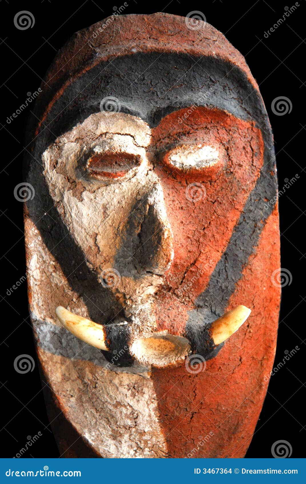 Papua New Guinea mask stock photo. Image of custom, bone - 3467364