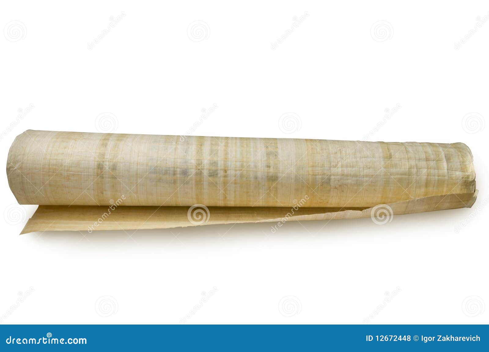 Papyrus stock photo. Image of calligraphy, dirty, isolated - 12672448