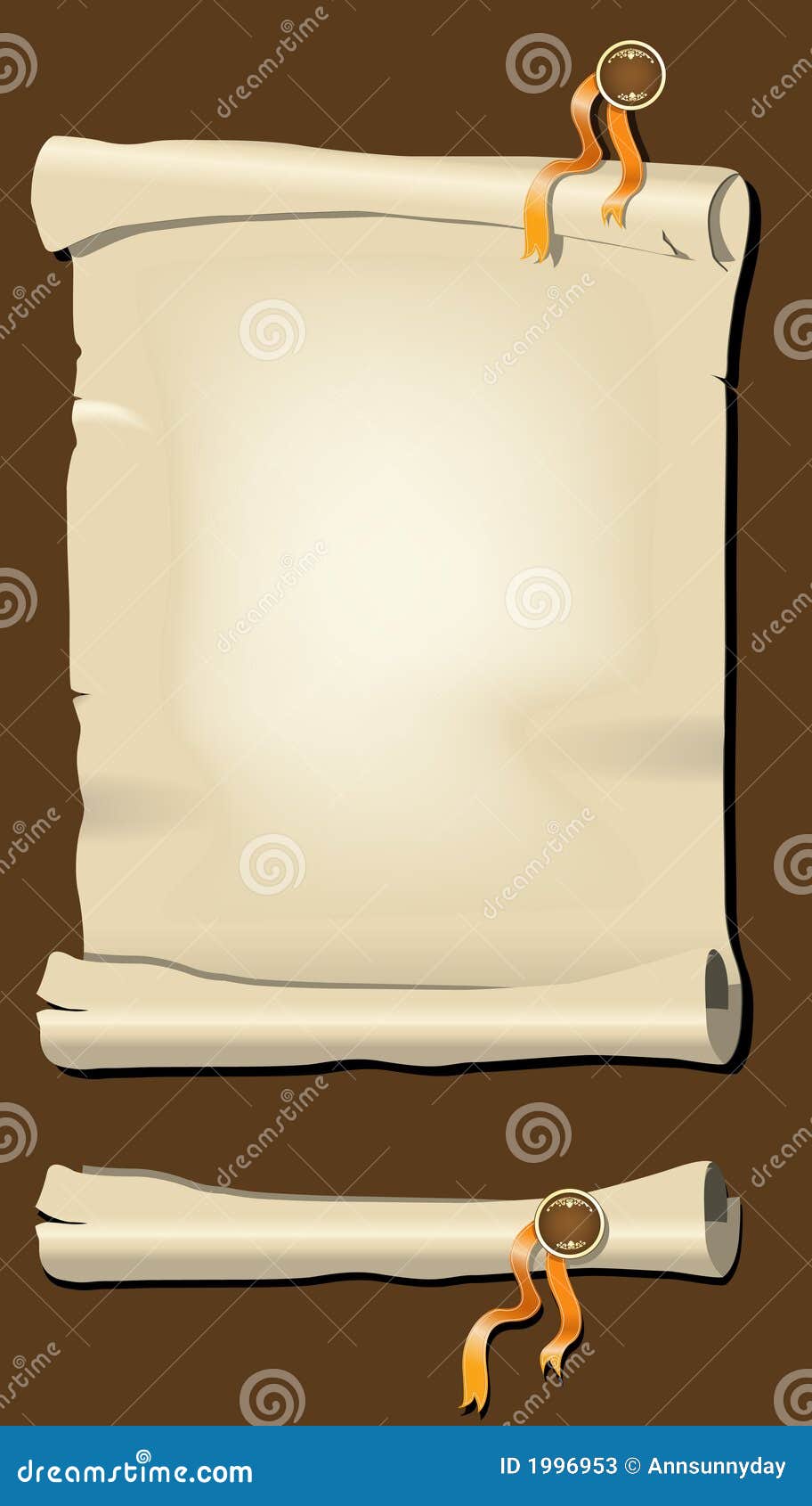 Papyrus stock vector. Illustration of document, effect - 1996953