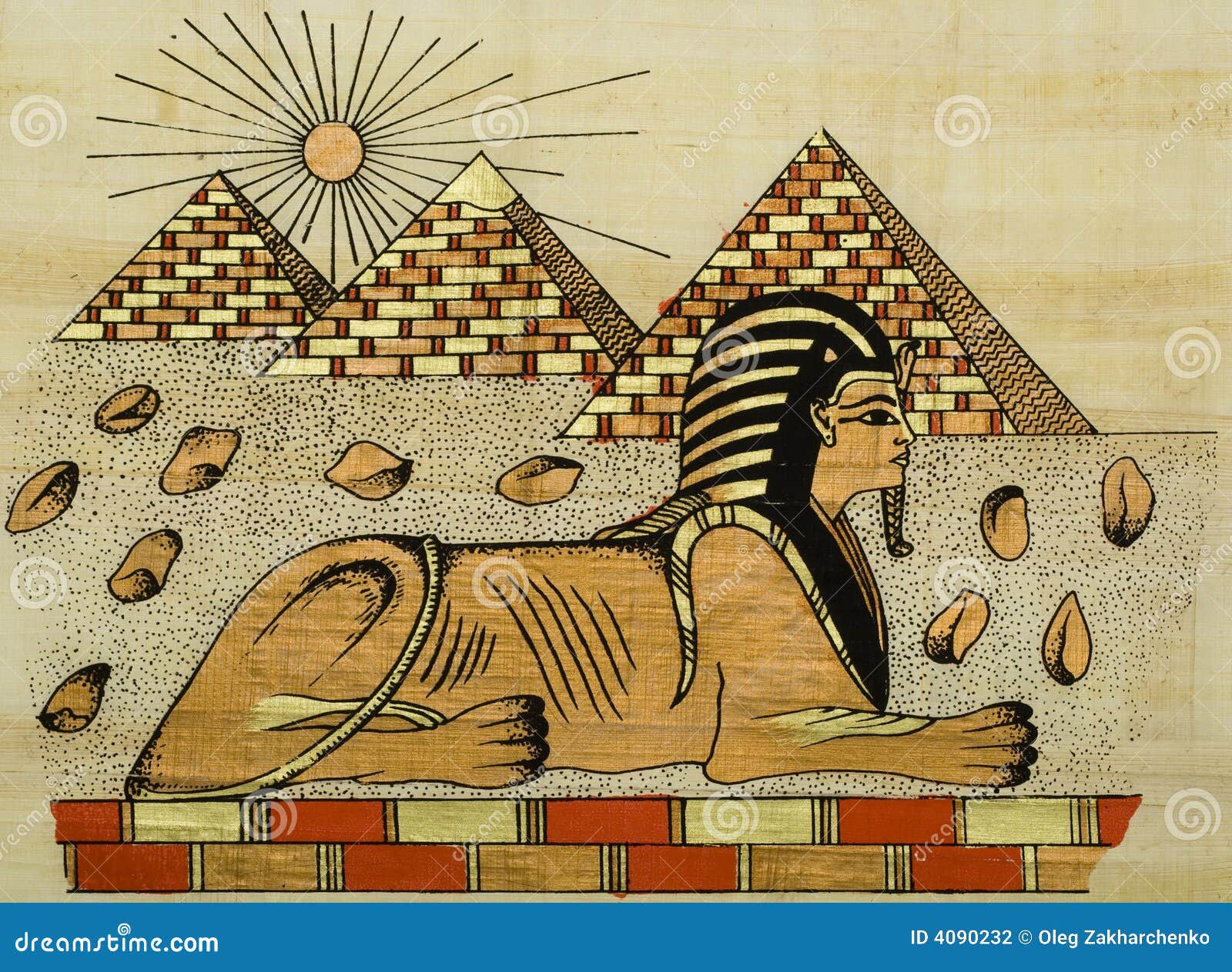 Papyrus stock photo. Image of background, historical, letter - 4090232