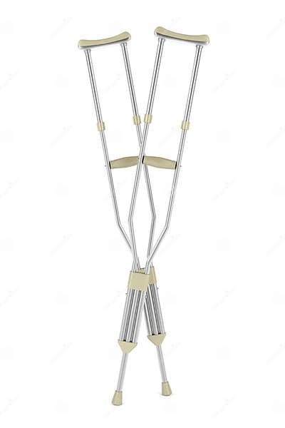 Par av kryckor stock illustrationer. Illustration av hjälpmedel - 80133661