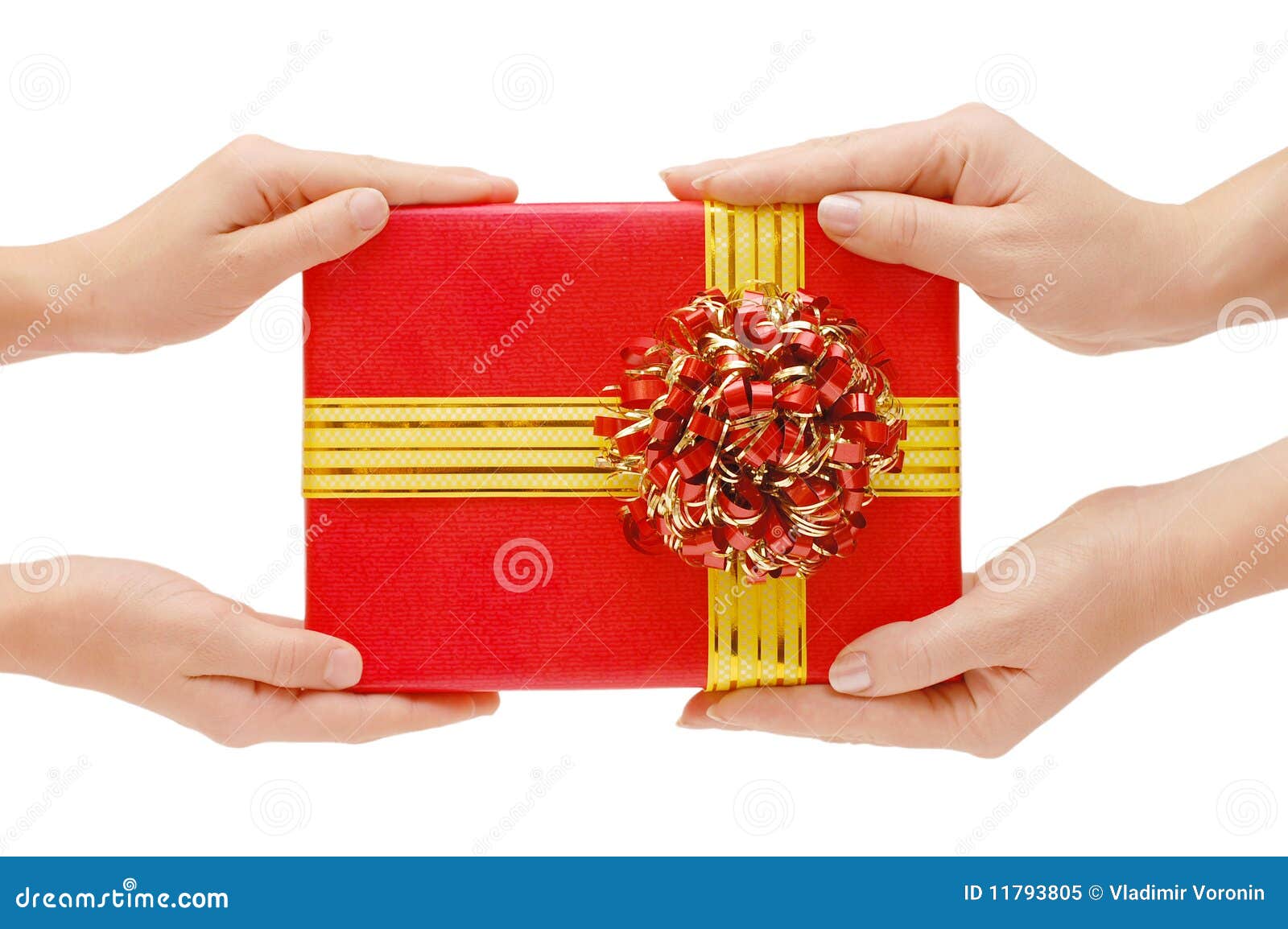 Para dar un regalo imagen de archivo. Imagen de vacaciones - 11793805