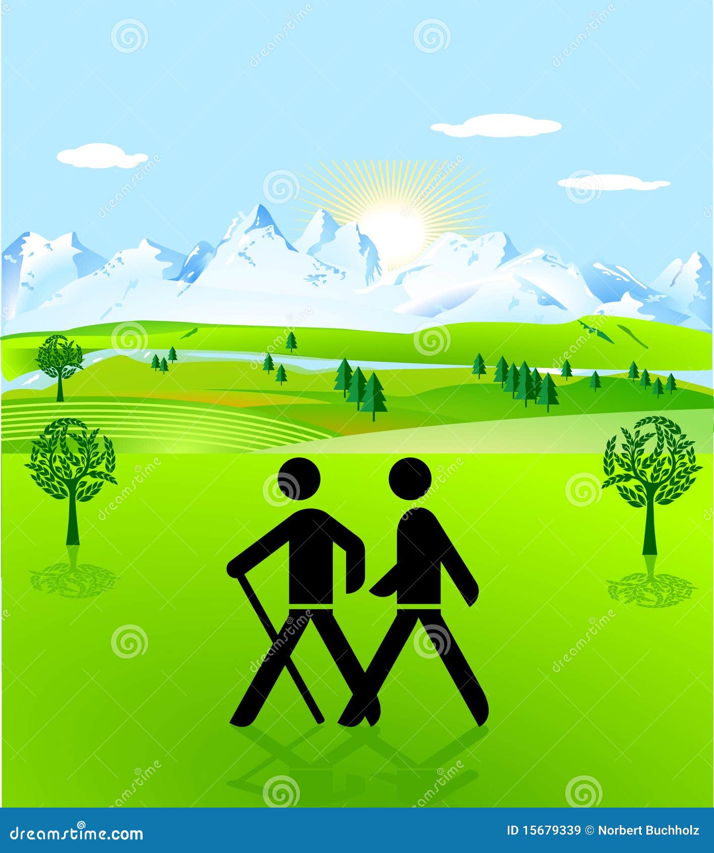 Para moverse alrededor ilustración del vector. Ilustración de exterior ...